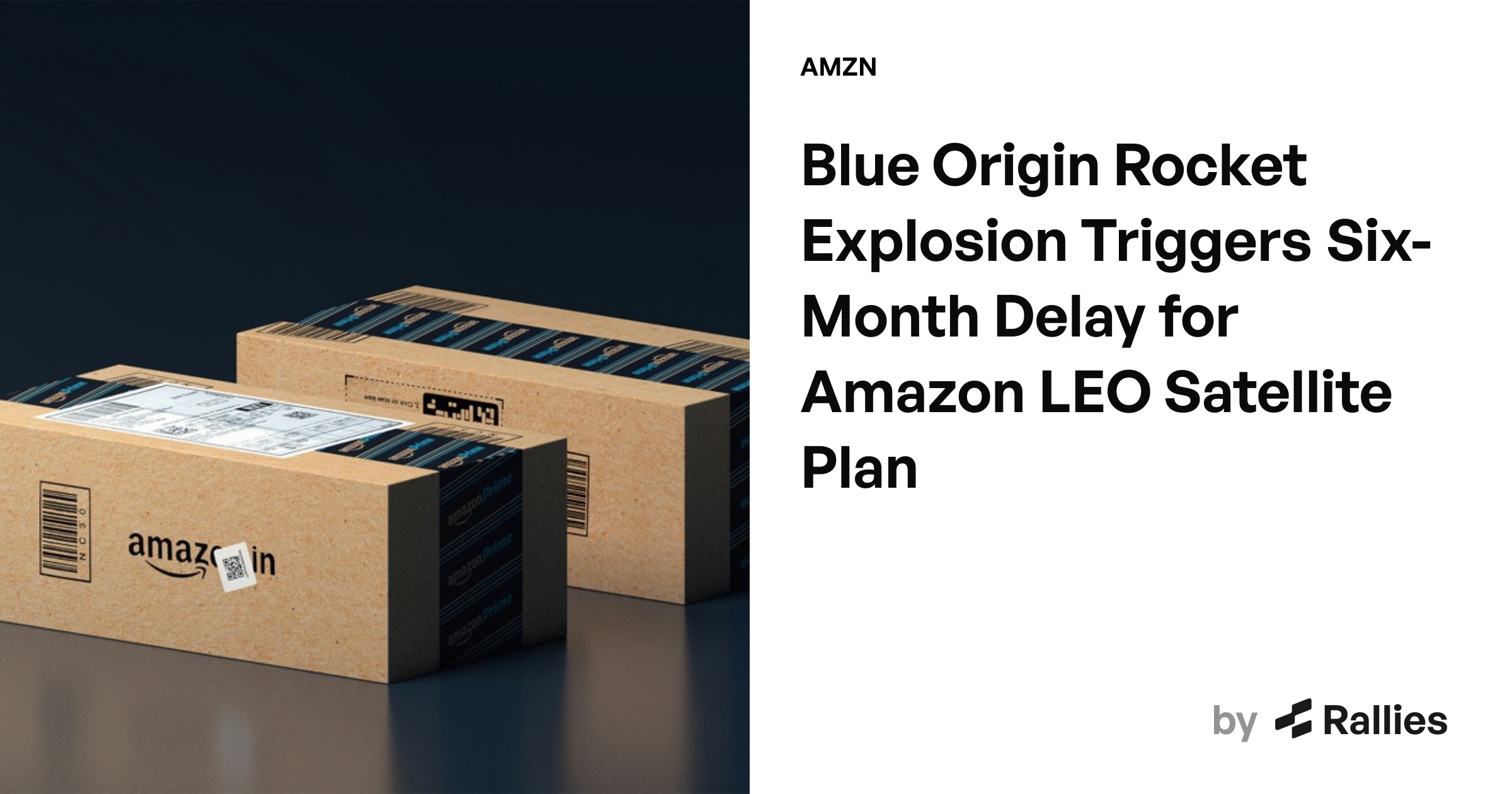 Blue Origin Rocket Explosion Triggers Six-Month Delay for Amazon LEO ...