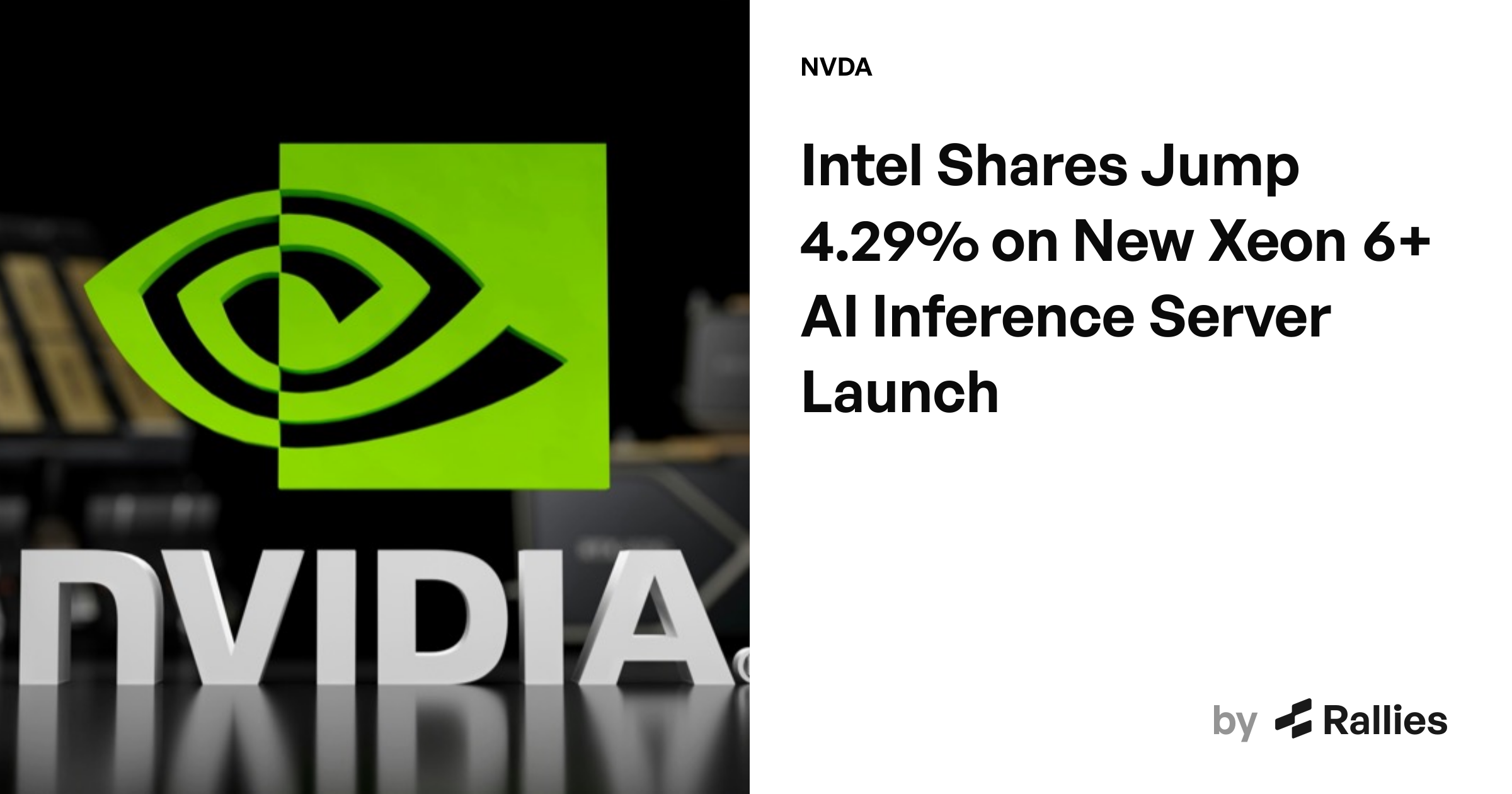 Intel Shares Jump 4.29% on New Xeon 6+ AI Inference Server Launch ...
