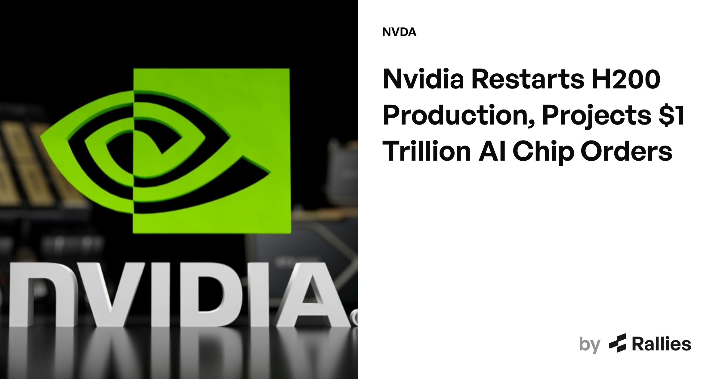 Nvidia Restarts H200 Production, Projects $1 Trillion AI Chip Orders ...
