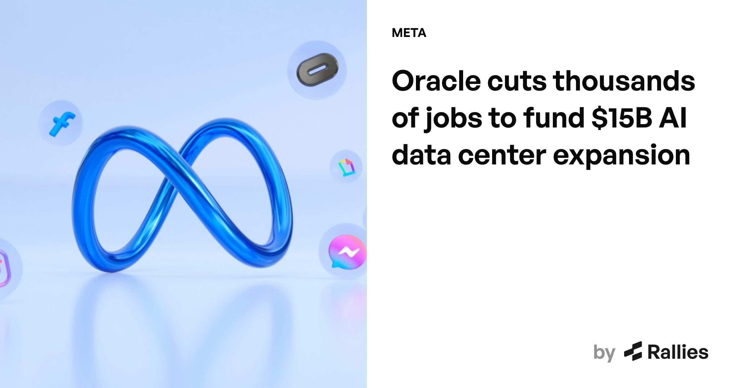 Oracle cuts thousands of jobs to fund $15B AI data center expansion ...