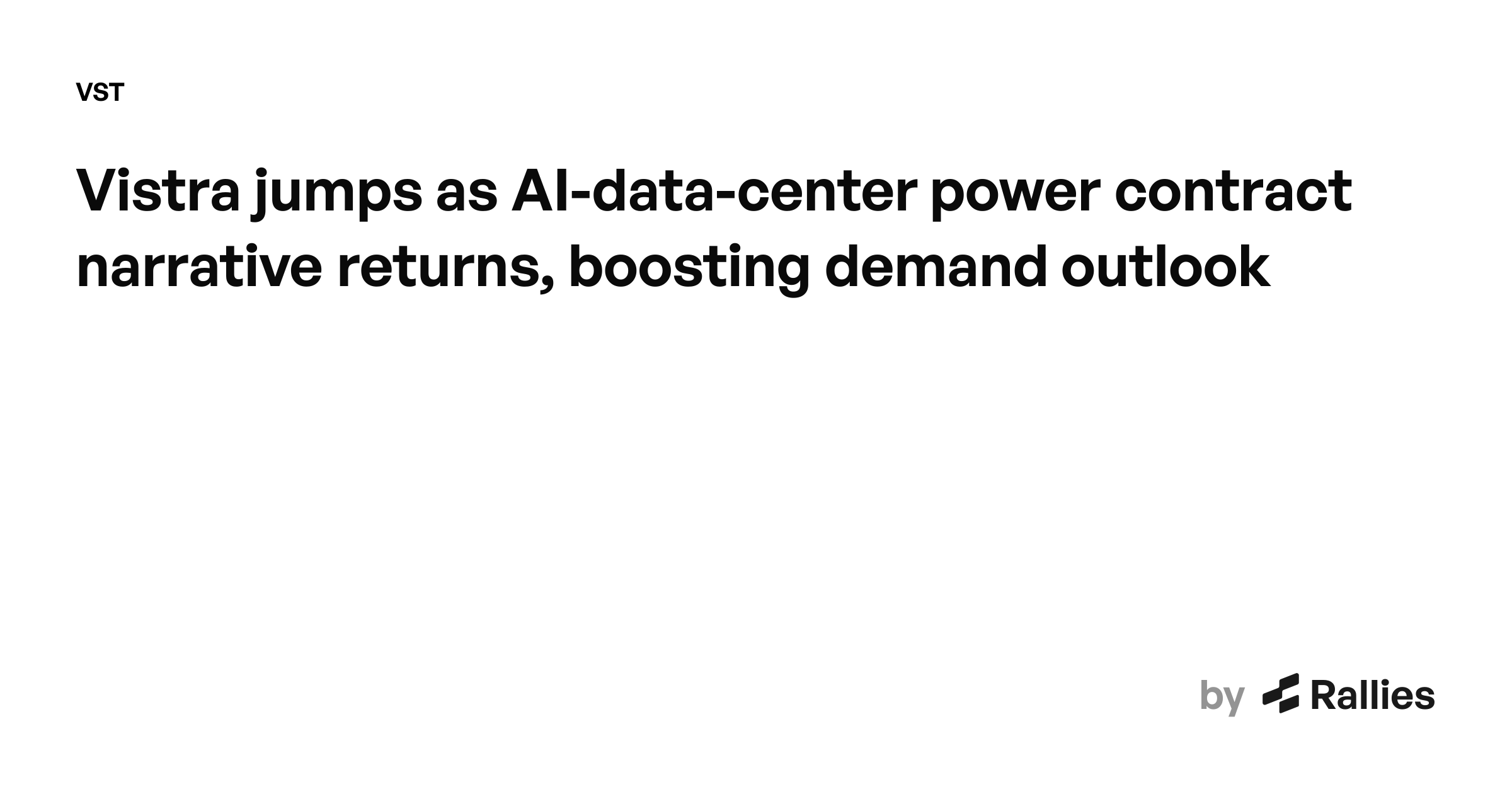 Vistra jumps as AI-data-center power contract narrative returns ...